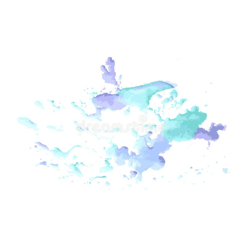 Multicolored Spots Watercolor Texture Stock Vector - Illustration of ...