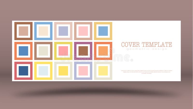 Multicolored Squares. Layout for Background, Cover, Screensaver ...