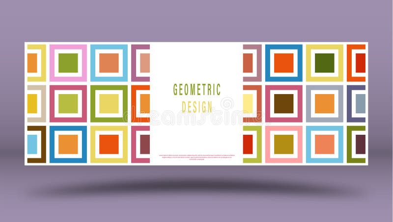 Multicolored Squares. Layout for Background, Cover, Screensaver ...