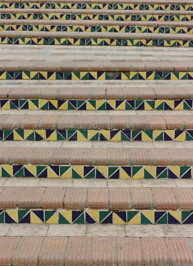 Multicolored Stairs Texture Stock Photo - Image of architecture ...