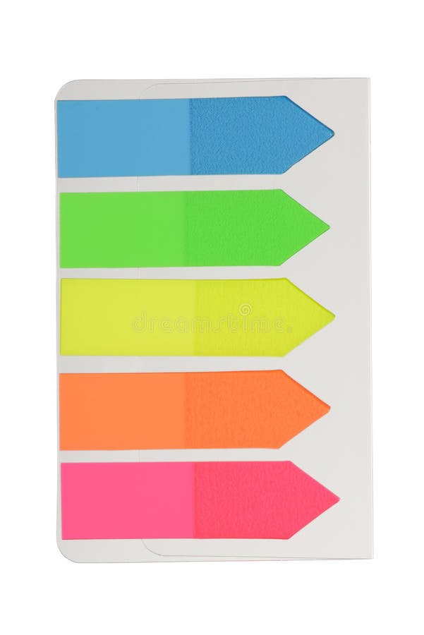 Multicolored stickers stock image. Image of arrow, isolated - 55698971