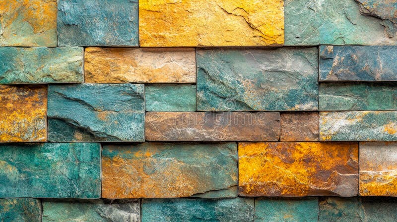 Multicolored Stone Wall Texture. Architectural Texture, Natural Stone ...