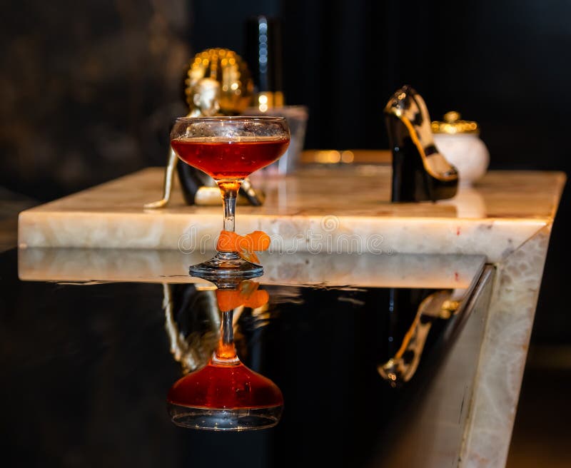 Multicolored Summer Drinks. Brandy Stock Photo - Image of berry, colors ...