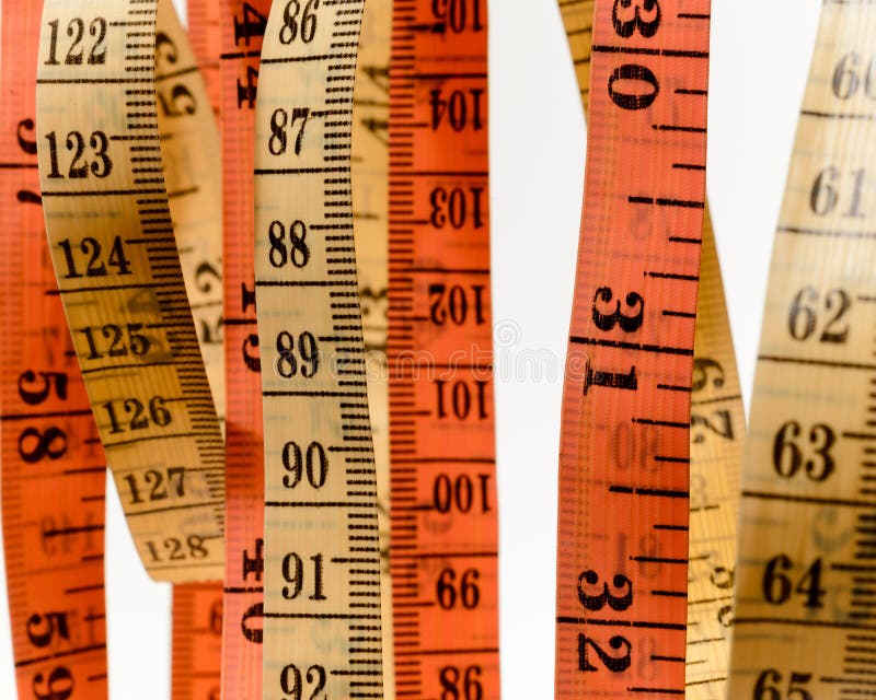 Multicolored Tape Measures that Were Intended for Use in Tailoring or ...