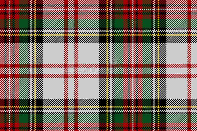 Beautiful Coloured Tartan Patterns Background Stock Illustration ...