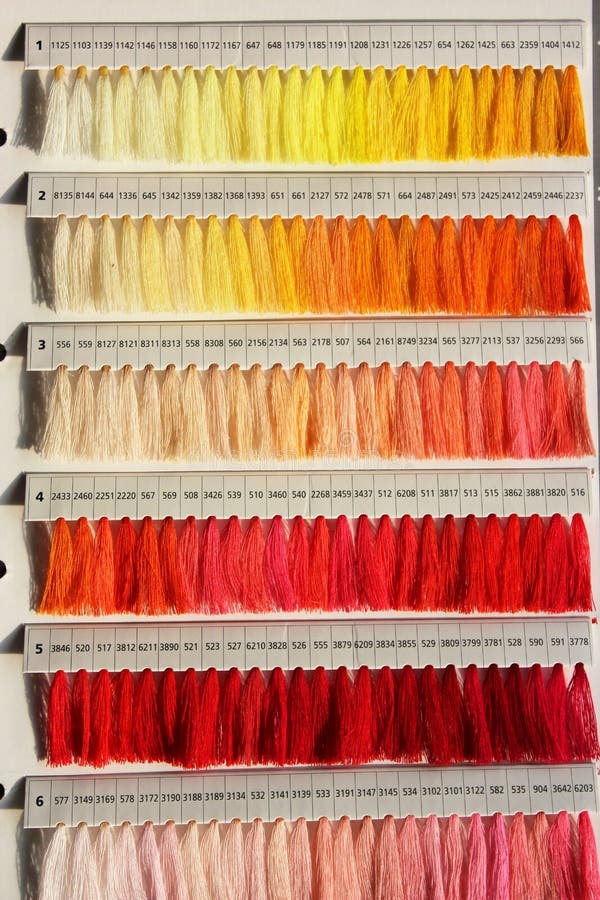 Multicolored thread stock photo. Image of objects, sewing - 22030892