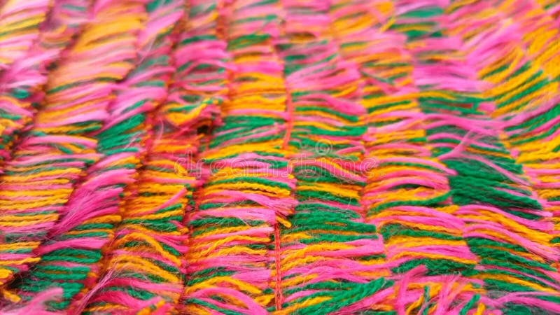 Multicolored Thread Strands Moving Downward Texture Background Placing ...
