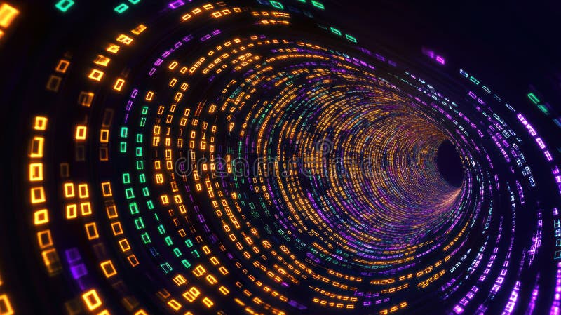 Multicolored Vertical Binary Columns: a Representation of Digital ...