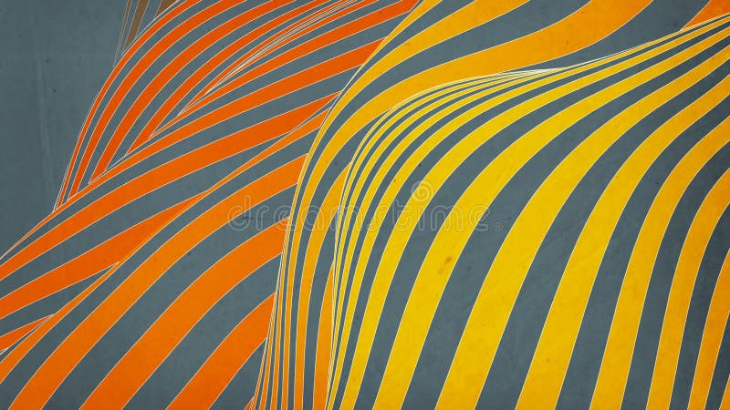 Multicolored Wave Loop Animation. Futuristic Geometric Diagonal Lines Patterns Motion Background ...