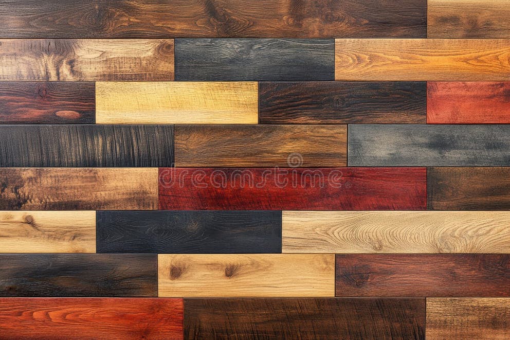 Multicolored Wood Paneling Background Texture Design Home Decor Stock ...