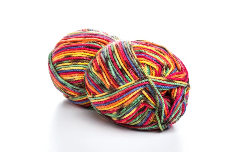 Multicolored yarn stock image. Image of background, knit - 30222557