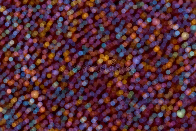 Multicolors Bokeh. Vintage Style. Party Concept Texture. Stock Photo ...
