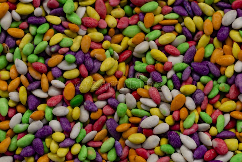 Multicolors Sweets - Dragee in Bulk. Stock Photo - Image of dragee ...