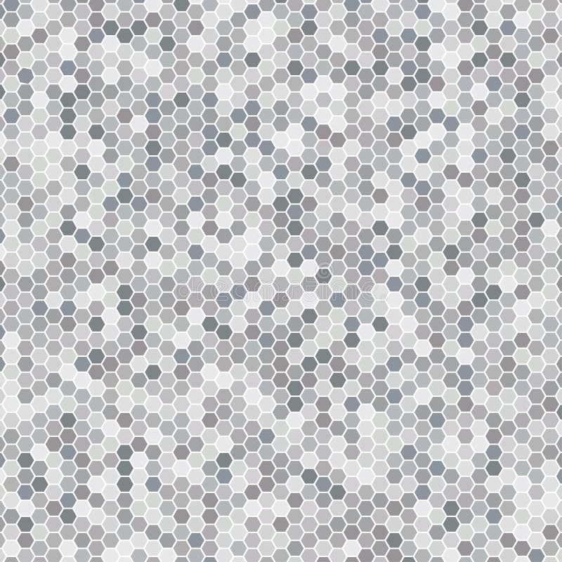 Multicoloured Hex Tiles. Mosaic. Eps 10. Stock Vector - Illustration of ...