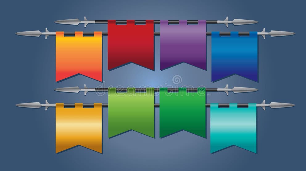Banner Spear Stock Illustrations – 2,500 Banner Spear Stock ...
