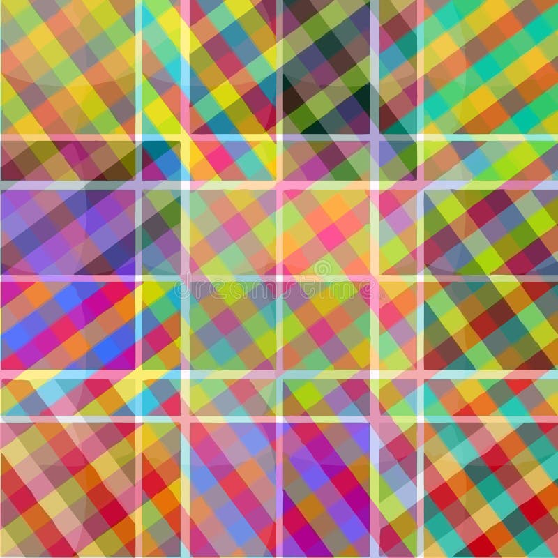 Multicoloured Patterned Texture Stock Vector - Illustration of vector ...