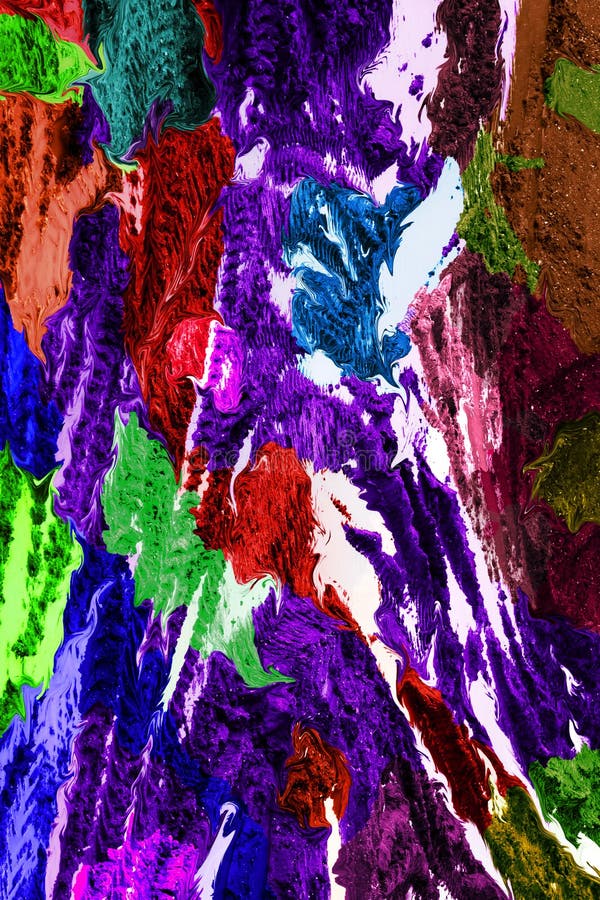 Brightly Coloured and Textured Background. Stock Photo - Image of ...