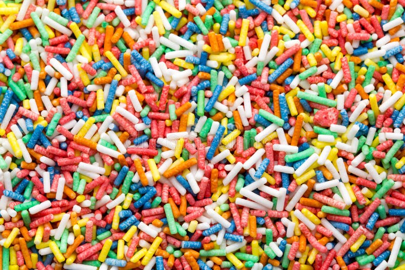 Multicoloured Sweet Sugar Balls. Small Ball Pattern. Stock Image ...