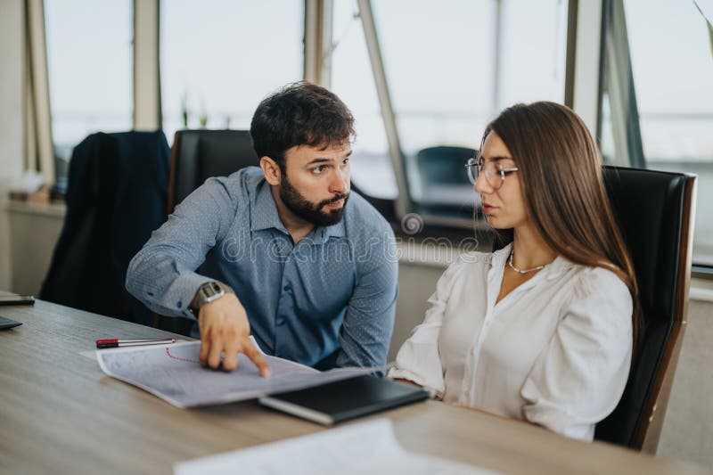 Multicultural Business Meeting with Focus on Teamwork and Discussion ...