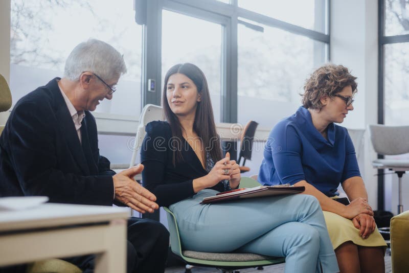 Multicultural Business Team Brainstorming for Better Efficiency and ...