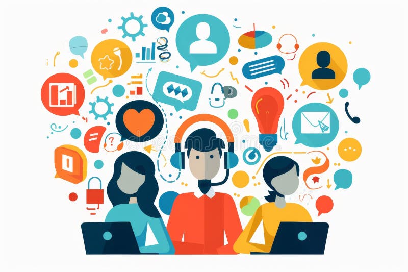 Call Center Icons Stock Illustrations – 12,646 Call Center Icons Stock ...