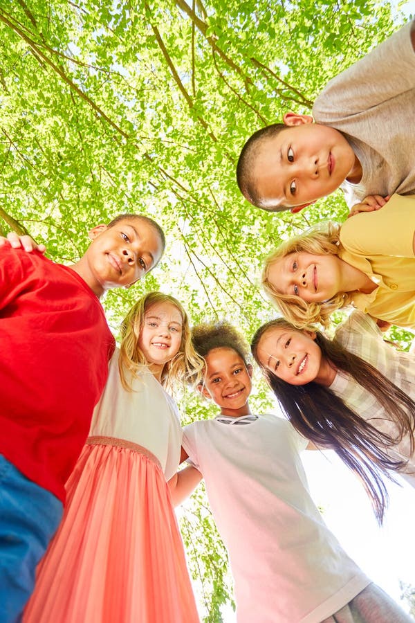 Multicultural Children Group for Diversity Stock Photo - Image of ...