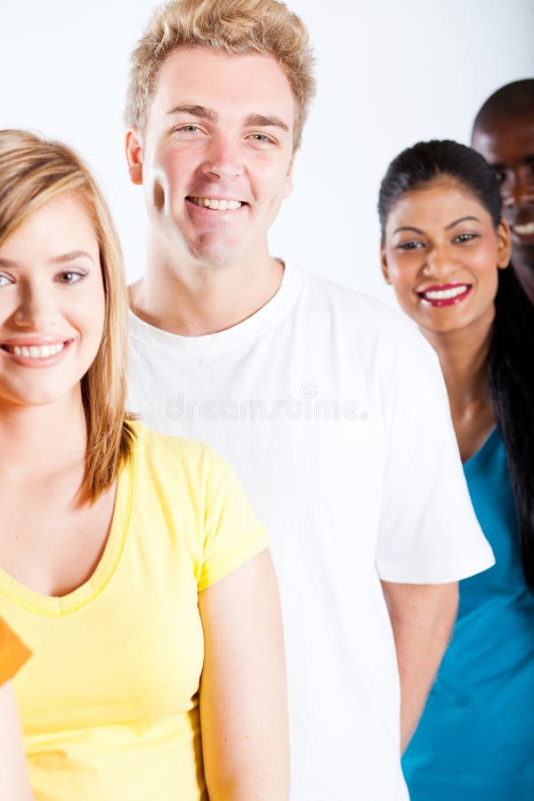 Multicultural College Students Stock Photo - Image of people, college ...