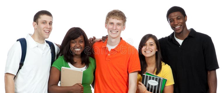 Multicultural College Students/Friends Stock Photo - Image of class ...