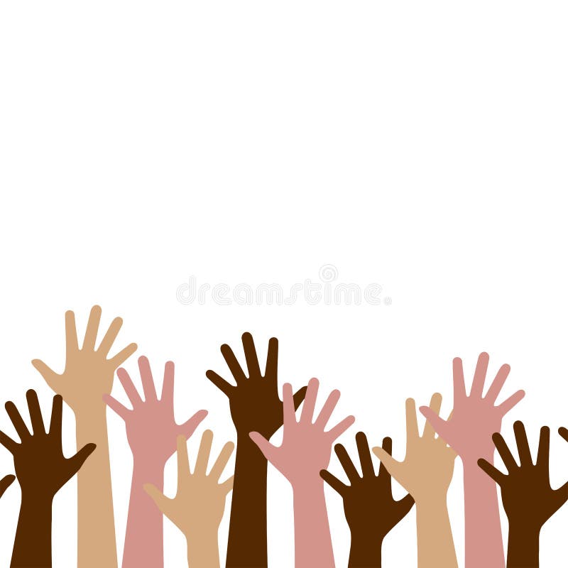 Multicultural Hands Stock Illustrations – 4,595 Multicultural Hands ...
