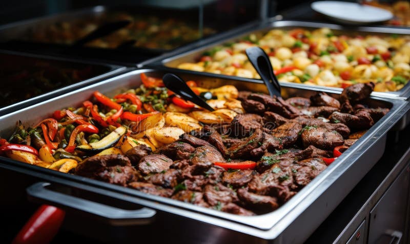 A Multicultural Feast of Delectable Delights Stock Image - Image of ...