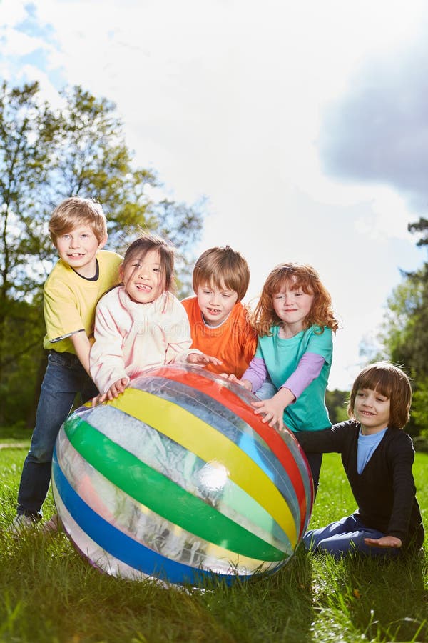Laughing Multicultural Kids As Integration Concept Stock Image - Image ...