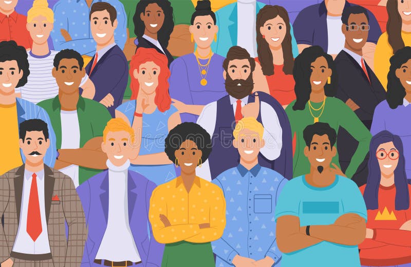 Animated Race People