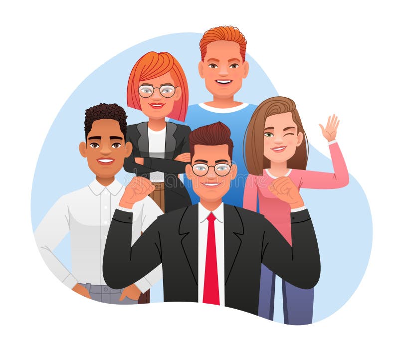 A Multicultural Group of Young Professionals, Developers, or a Creative ...