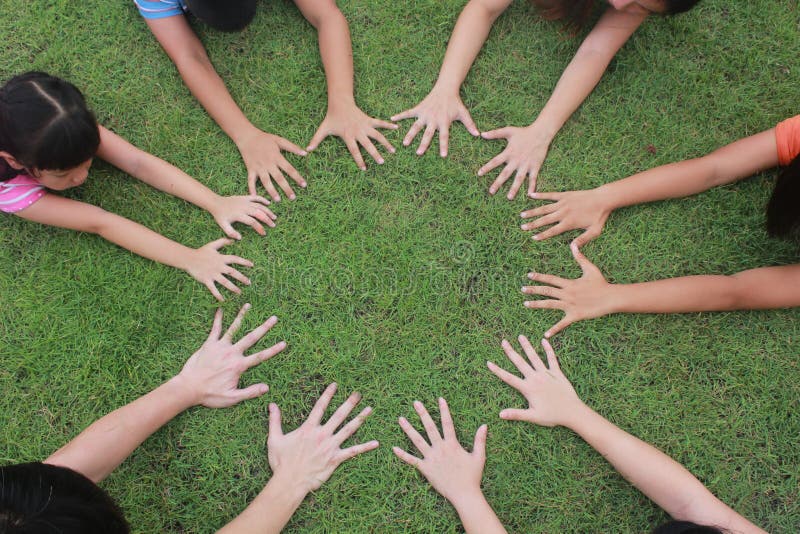 Multicultural hands stock photo. Image of peace, green - 25984458