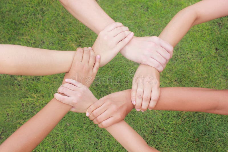 Multicultural Hands (series) Stock Photo - Image of religion, chain ...
