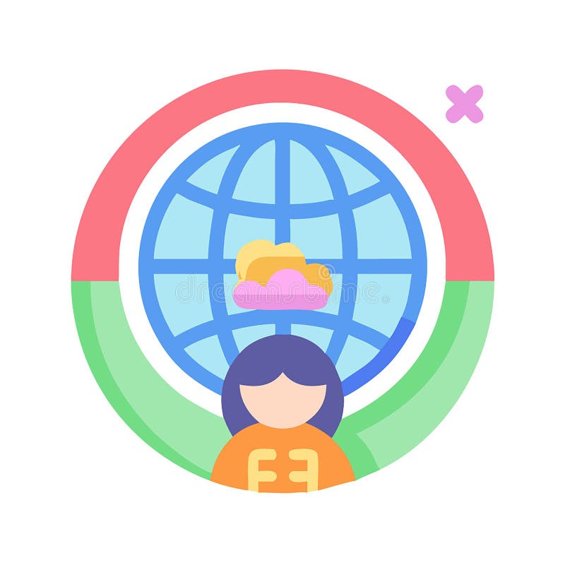 Multicultural icon stock illustration. Illustration of friendship ...