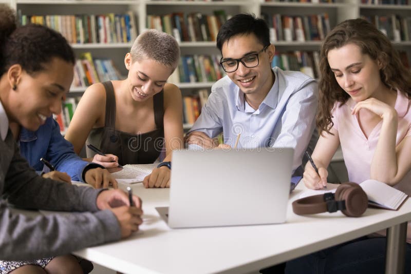 Multicultural International High School Students Study on Distance ...