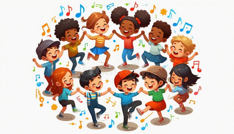 Multicultural Music Dance Stock Illustrations – 299 Multicultural Music ...