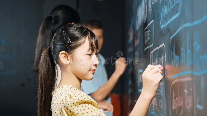 Multicultural Student Writing Engineering Code with Site View ...