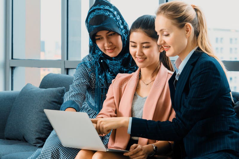 Multicultural Working Group Teamwork. Uds Stock Image - Image of asian ...