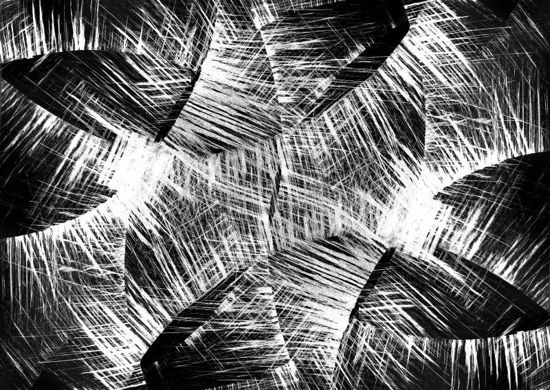 Multidimensional Composition in Abstract Style, Movement of the Wheel ...