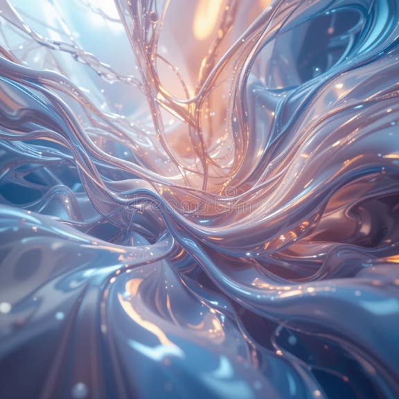 Multidimensional Liquid Fabric with Hyper-realistic Lighting and ...