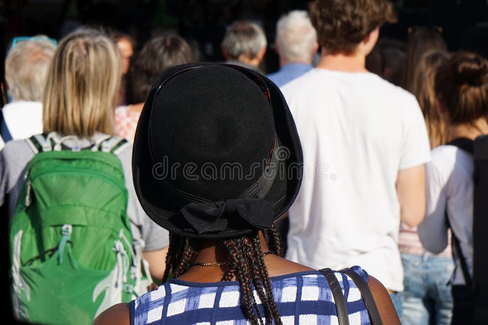 Multiethnic Crowd of People Stock Image - Image of culture, caucasian ...