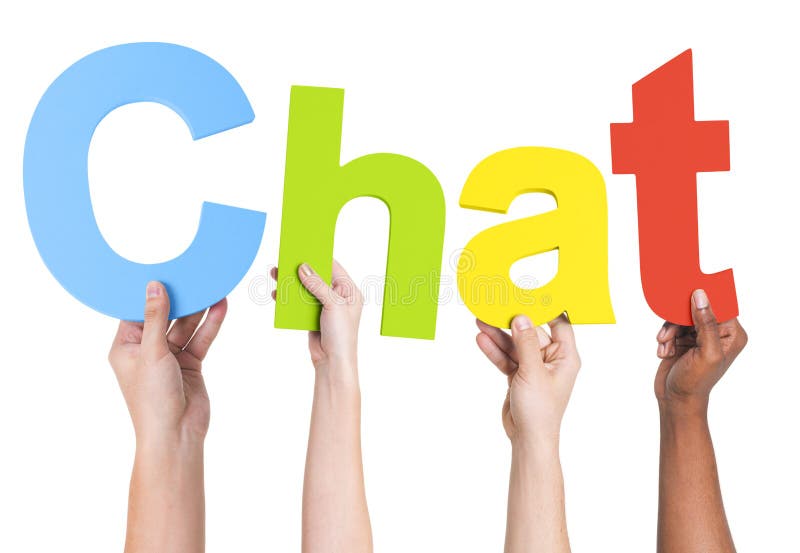 Chat and moderator stock photo. Image of connectivity - 6107390