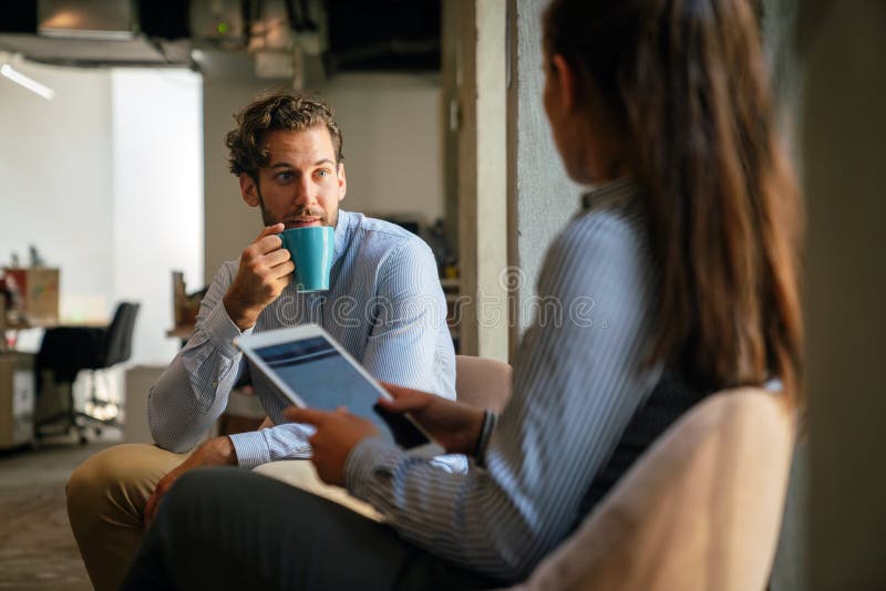 Multiethnic Group of Happy Business People Working Together in Office ... Multiethnic Group of Happy Business People Working Together in Office ...