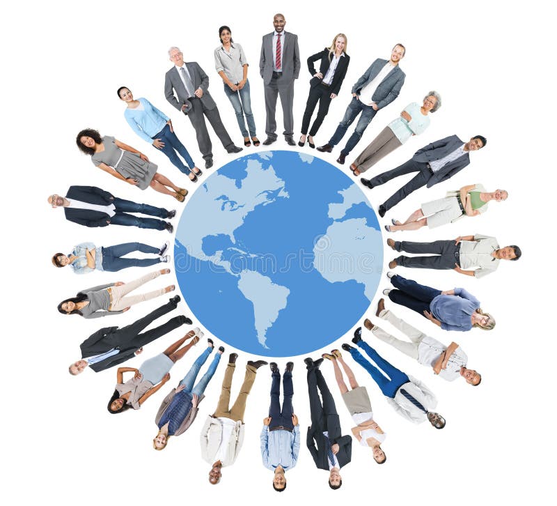 Multiethnic Group of People with Global Communication Stock ... Multiethnic Group of People with Global Communication Stock ...