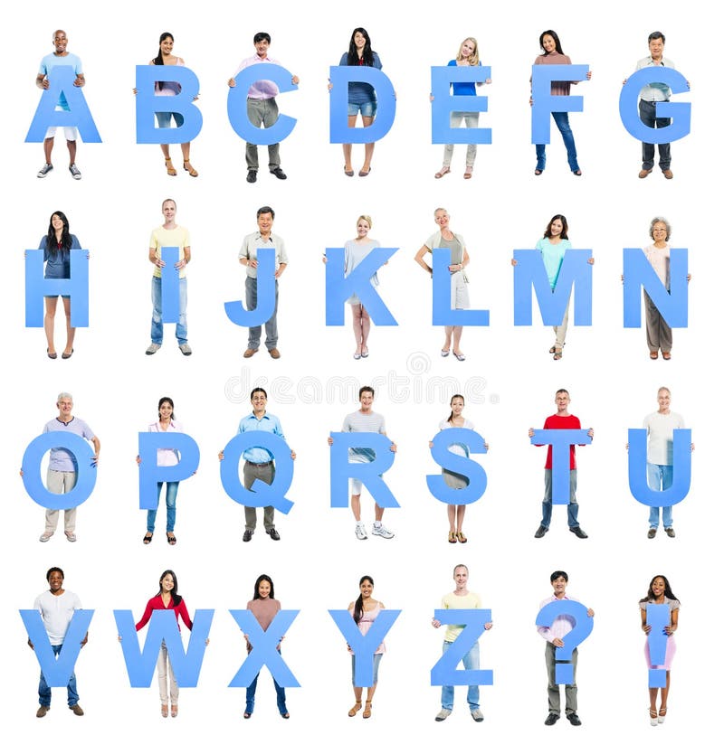 Multiethnic Group of People and Community Concept Stock Illustration ...