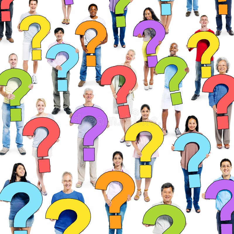 Question Mark Circle Of People Royalty Free Stock Images 1,263 People