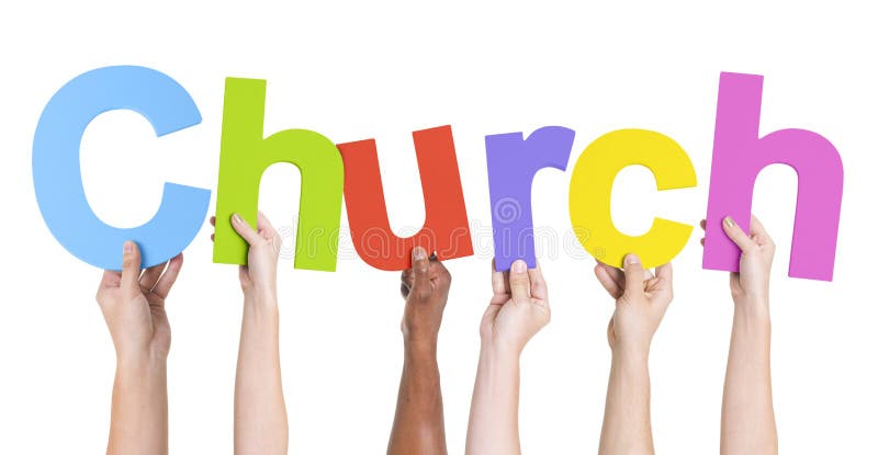 Two Hands Forming a Church with a Steeple(based on a Child S Han Stock ...