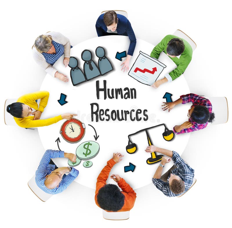 Human Resources Employment Teamwork Corporate Business People Stock ...